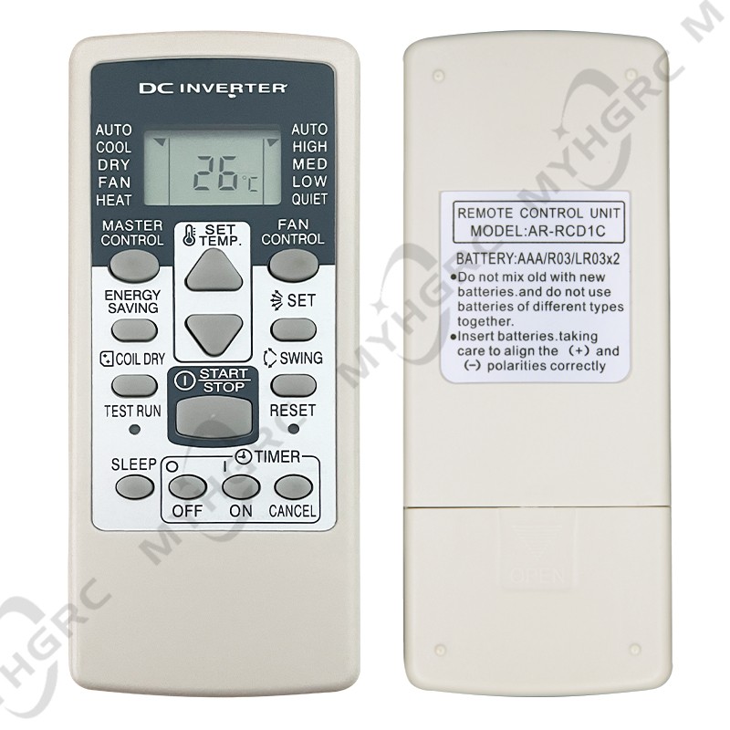 Air Conditioner Remote Control Fujitsu